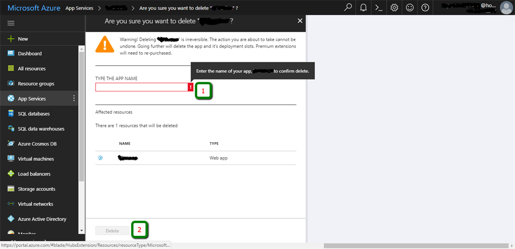Create Clone Browse Restart Stop And Delete Web App In Azure